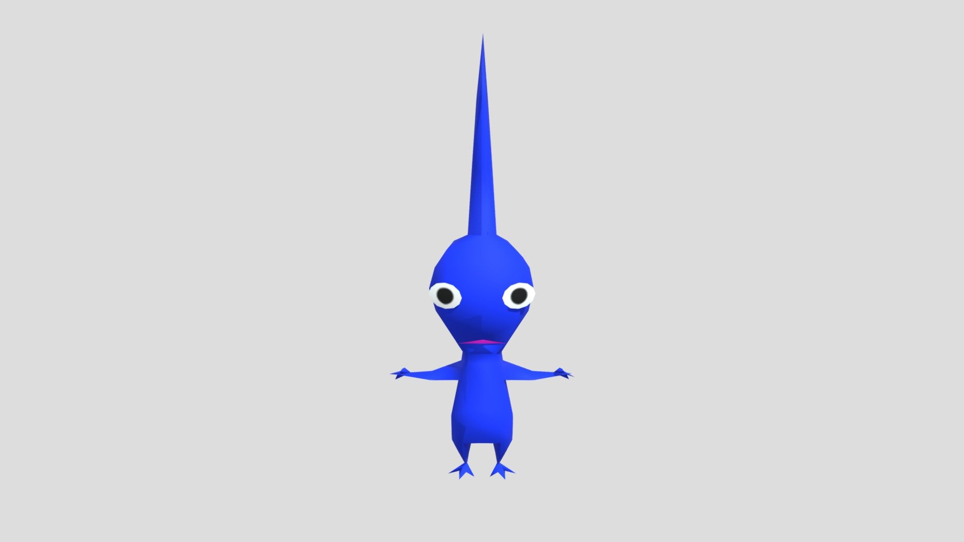 GameCube - Pikmin 2 - Blue Pikmin - Download Free 3D model by ...
