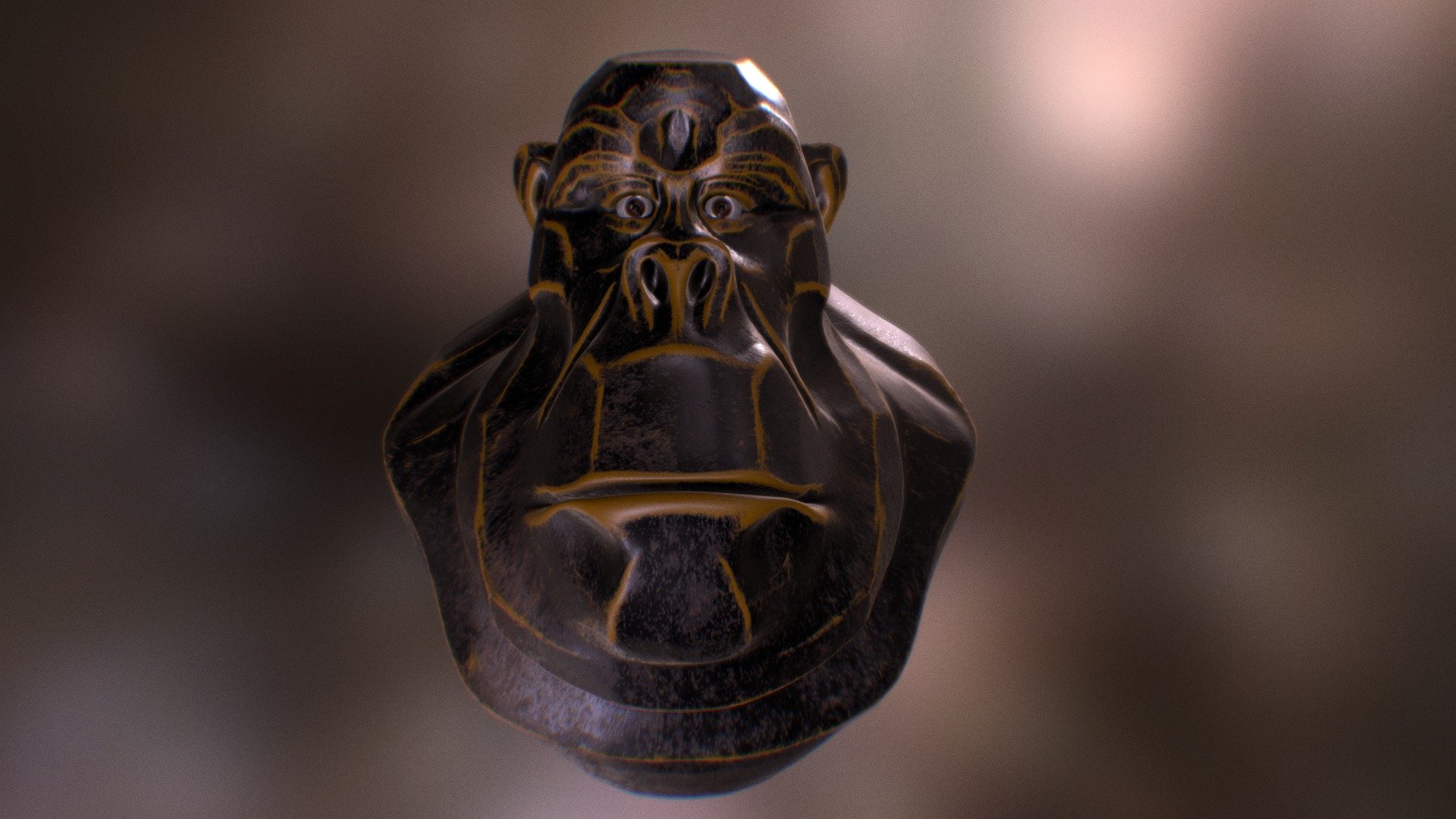 The Iron Monkey - Buy Royalty Free 3D model by HASSAN ZAYED ...