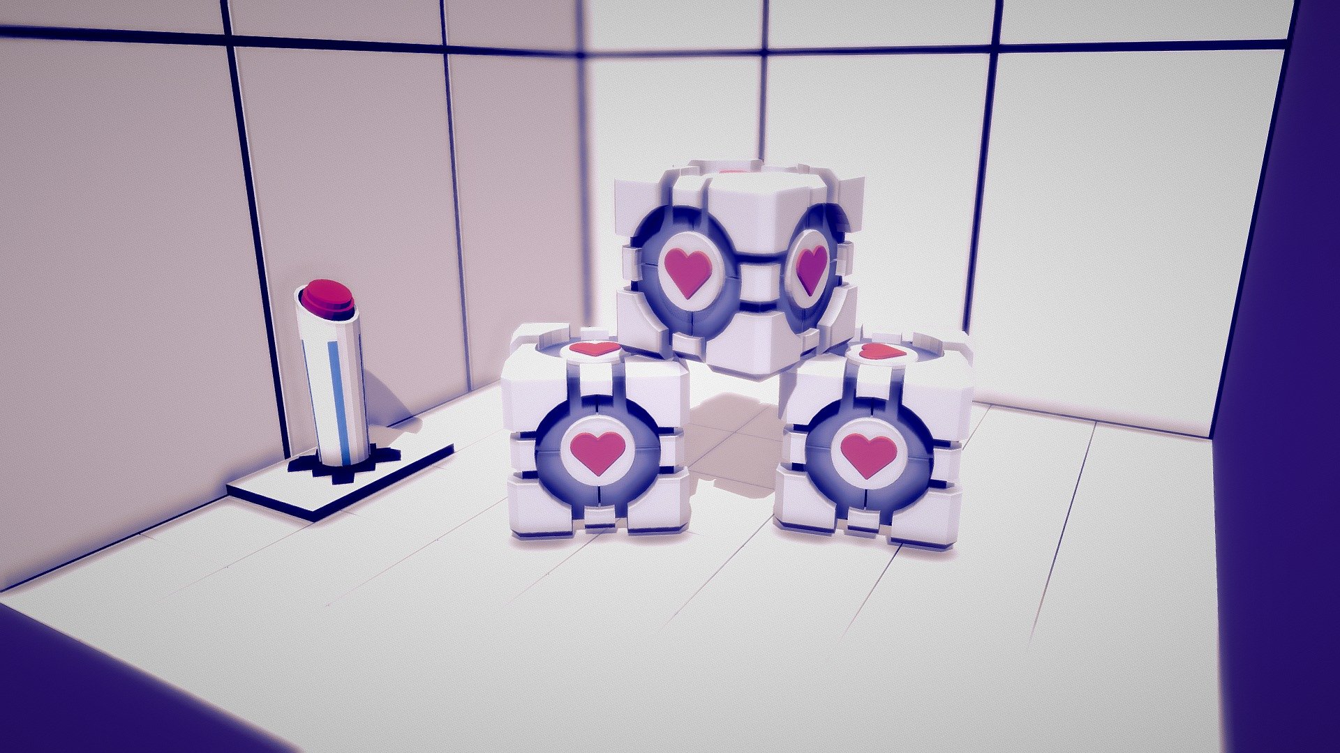 Portal test chamber diorama - Download Free 3D model by pauazap ...