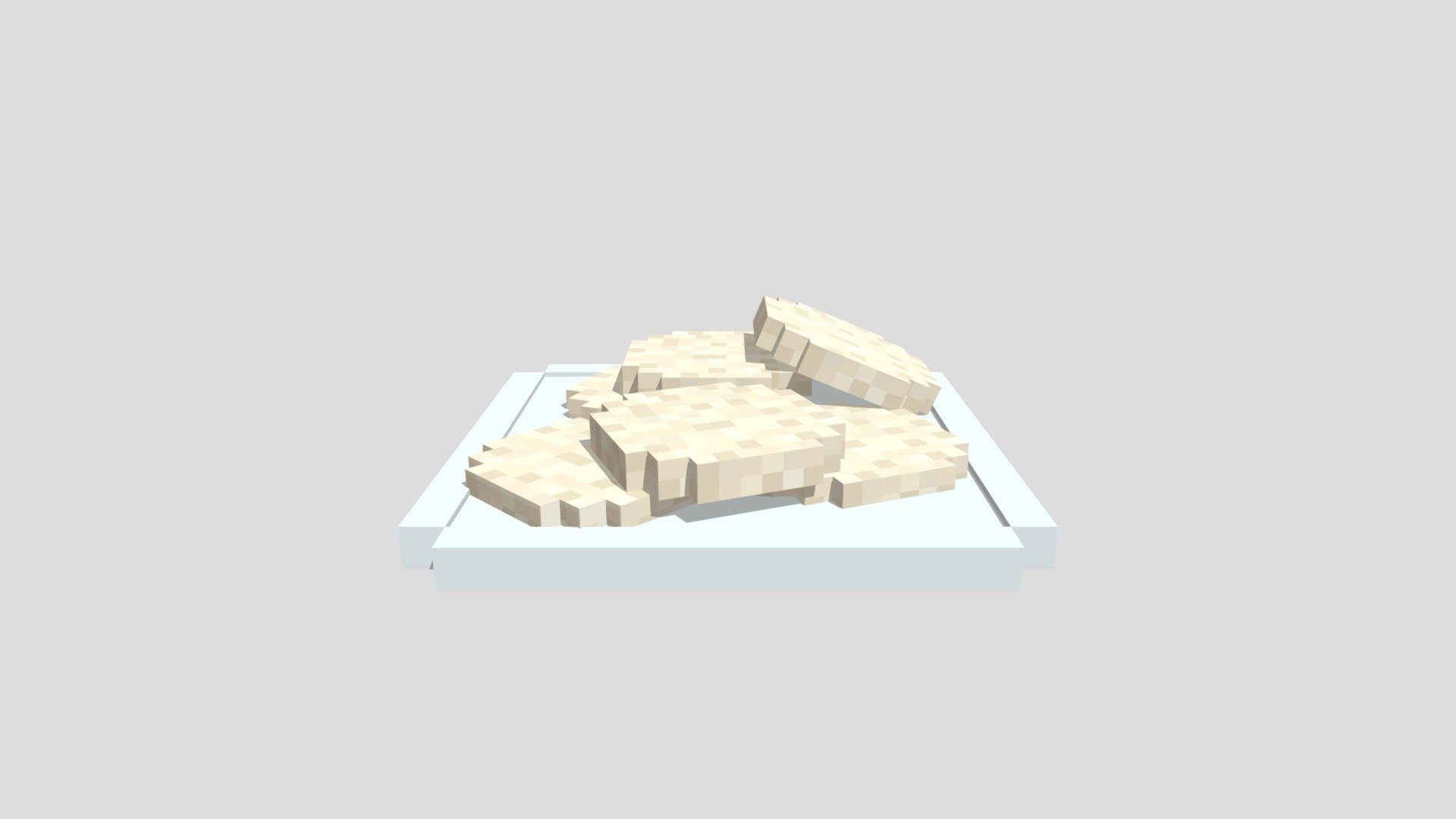 Rice cake - 3D model by Nowko [73360ee] - Sketchfab
