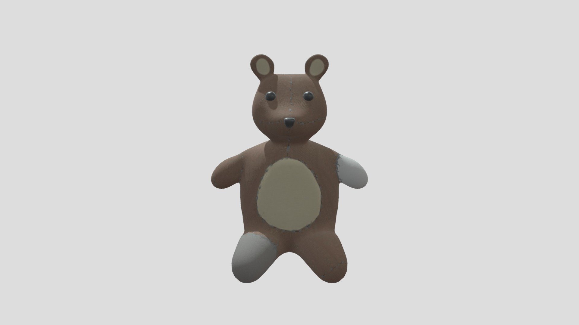 School Project (Bear) - 3D model by MissLooni [7337aa4] - Sketchfab