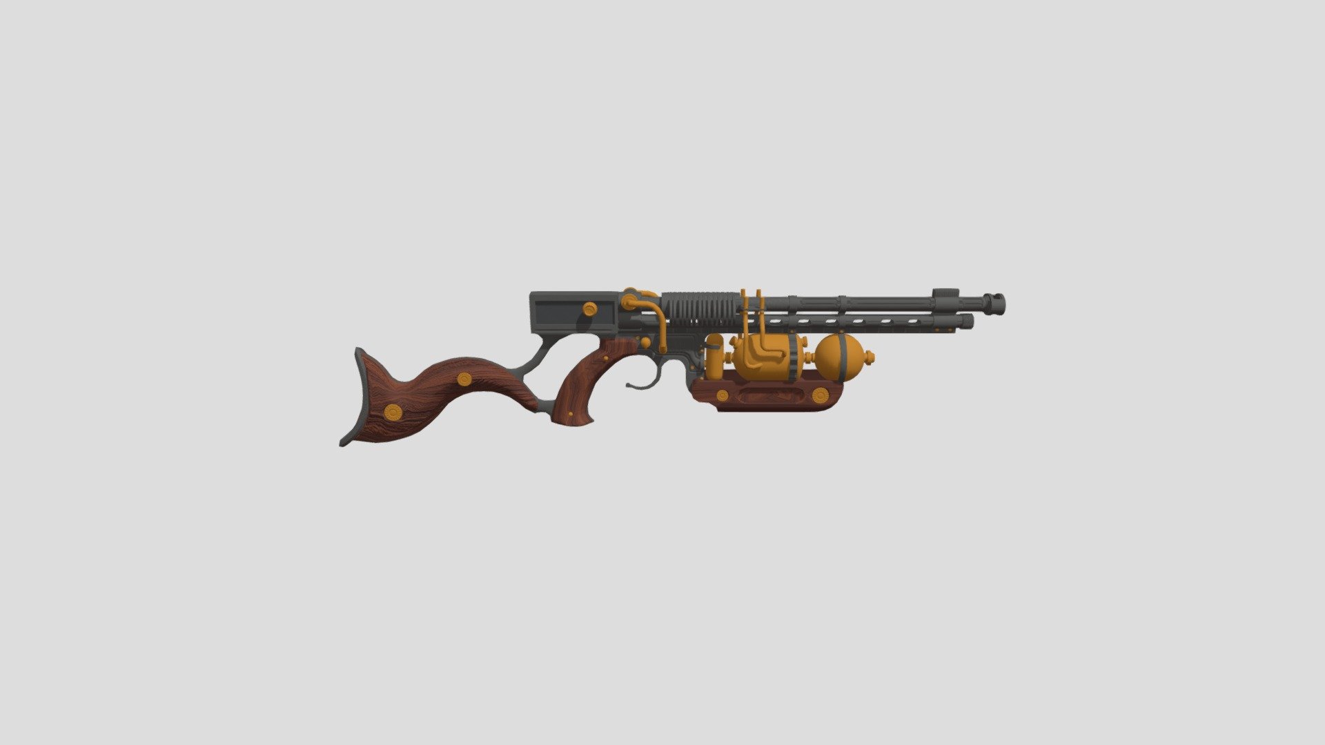 Gun Modelling Project - 3D model by diyali [7339767] - Sketchfab