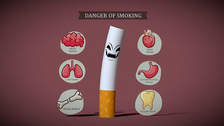 Cigarette 3D models - Sketchfab