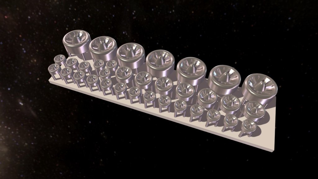 Warp 10 / 7+7+20 - 3D model by kaaa [733ae01] - Sketchfab