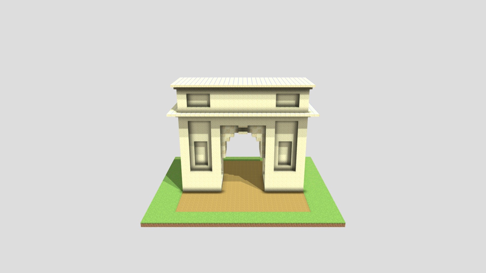 Arch of Titus - 3D model by benfishbein (@benjaminfishbein91) [733b898 ...