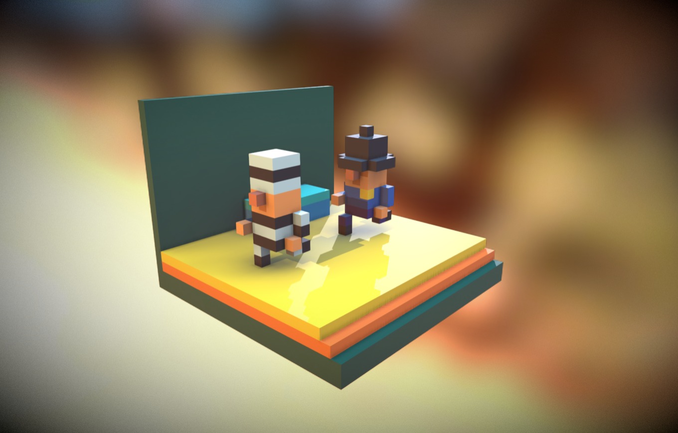 Keystone kapers - 3D model by Scofano (@daniel.scofano) [733bcab ...
