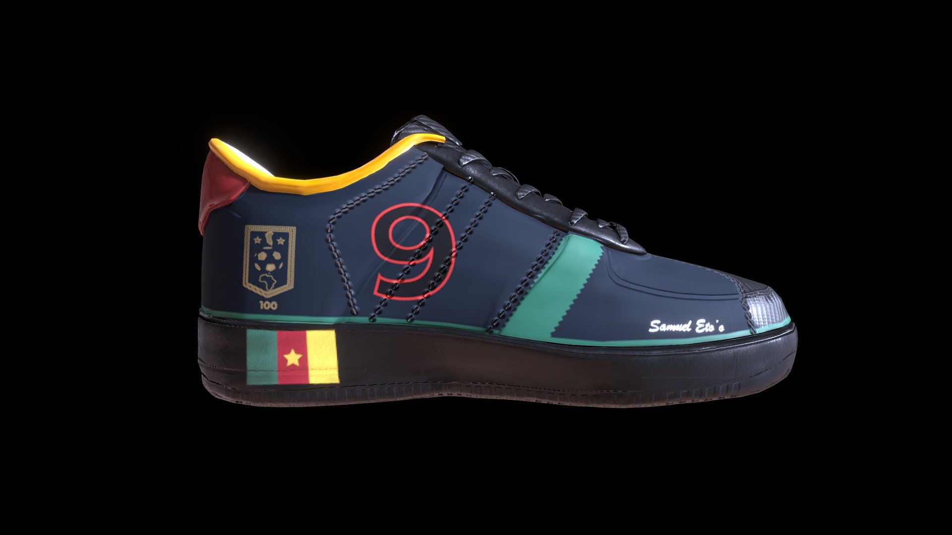 NFT Sneakers - 3D model by BANDANNA (@BAND_ANNA) [733d0f3] - Sketchfab