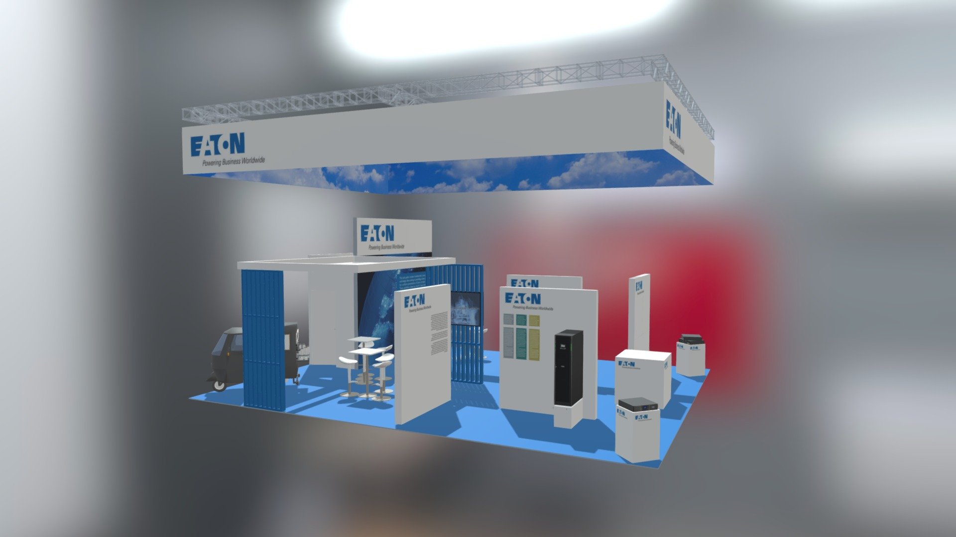Eaton stand 3 - 3D model by Mick K (@haarbollen) [733dd82] - Sketchfab