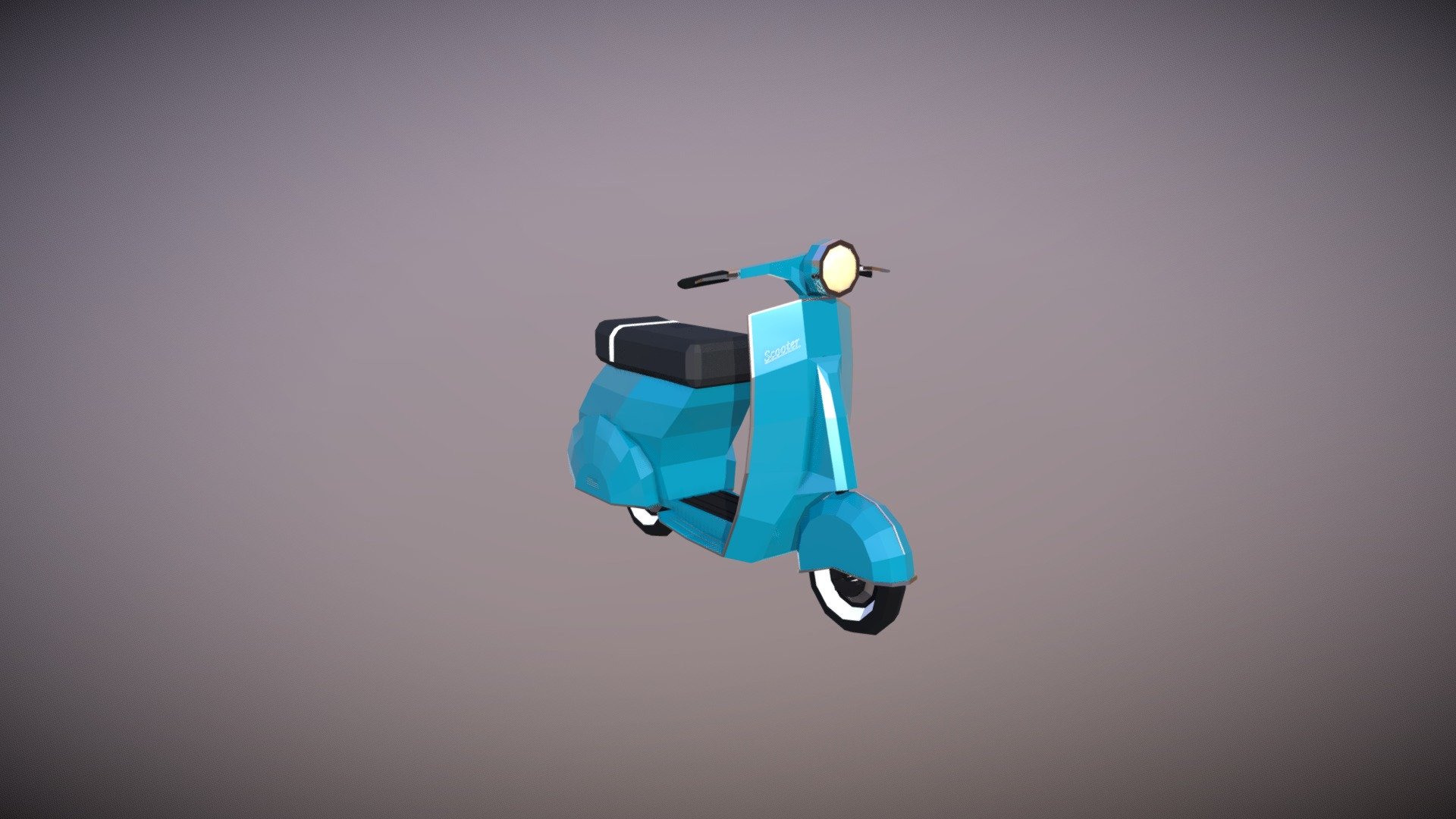 Low Poly Scooter 01 - Buy Royalty Free 3D model by Linder-Media ...
