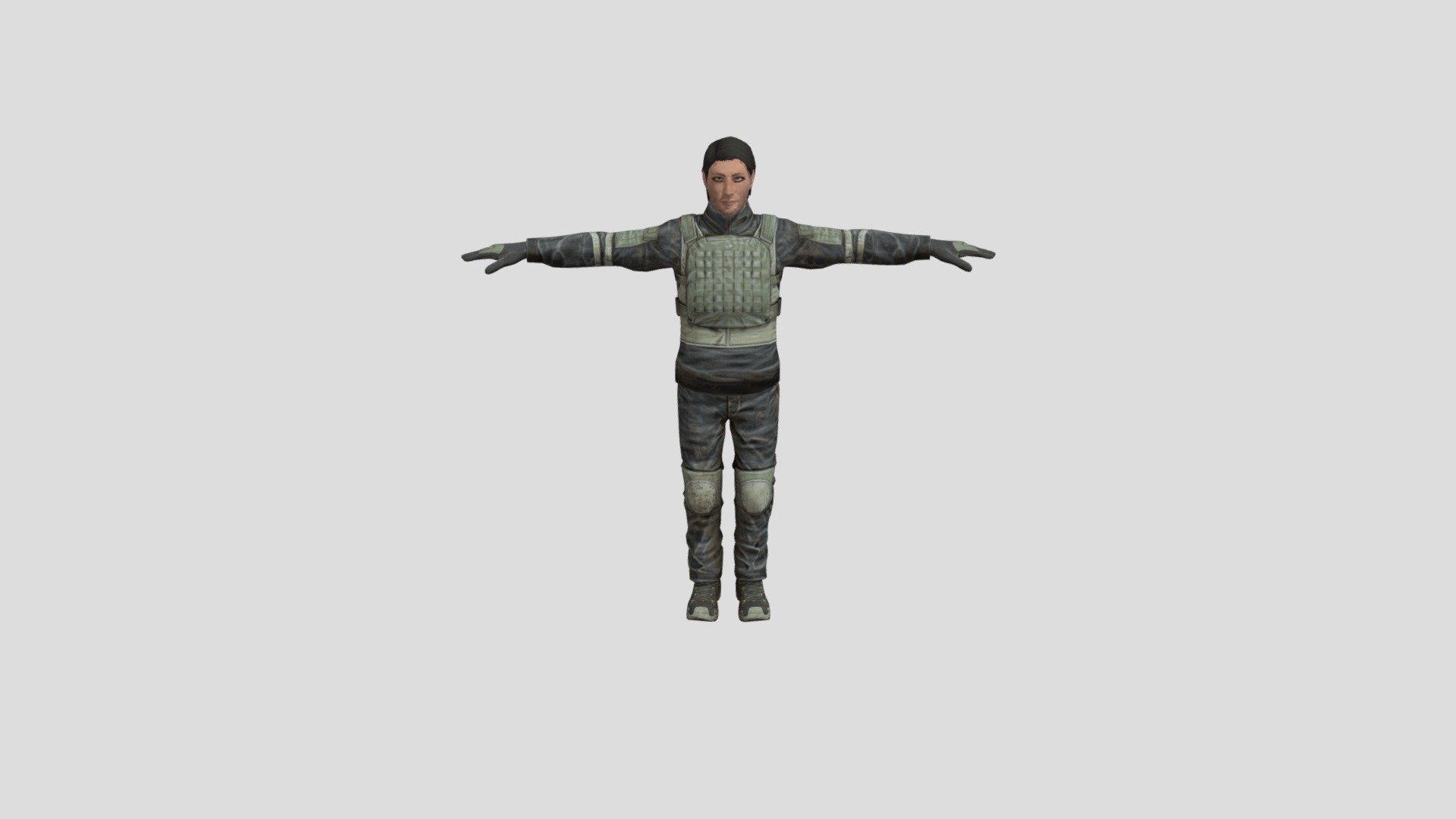 Soldier - 3D model by arthurgamedev [733f90b] - Sketchfab