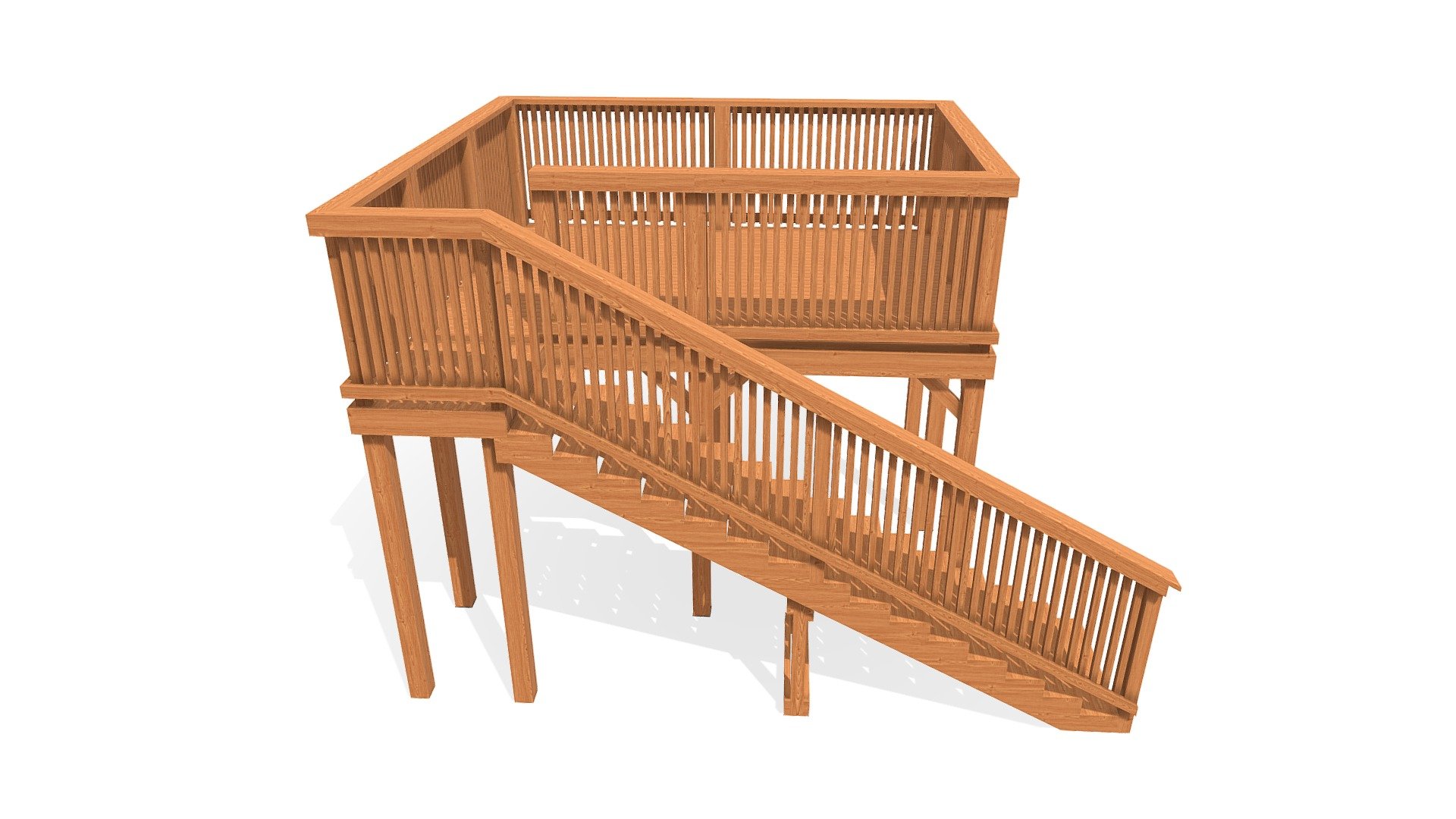 Custom Project Deck - 3D model by Conceptual Engineering - RB [733fff0 ...
