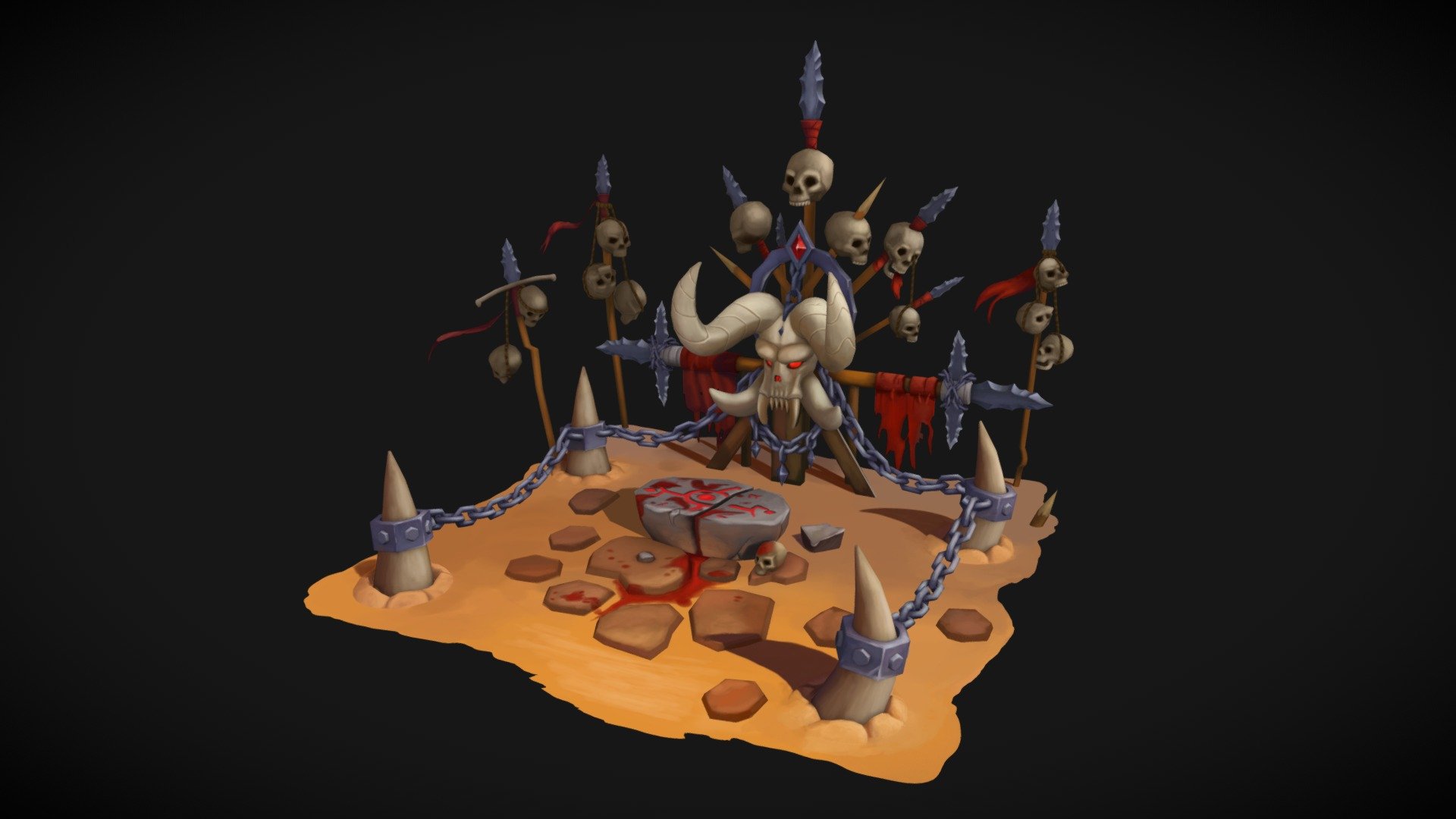 Altar Of The Ancient God Diorama - 3D model by Lolboy30 [7340de3 ...