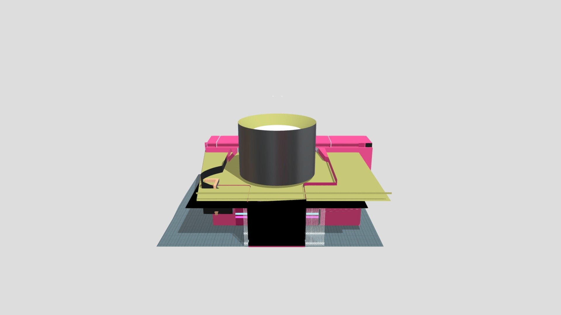 fnaf_security_breach_lobby_map (1) - Download Free 3D model by ...