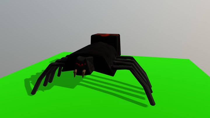 Low-poly-spider 3D models - Sketchfab