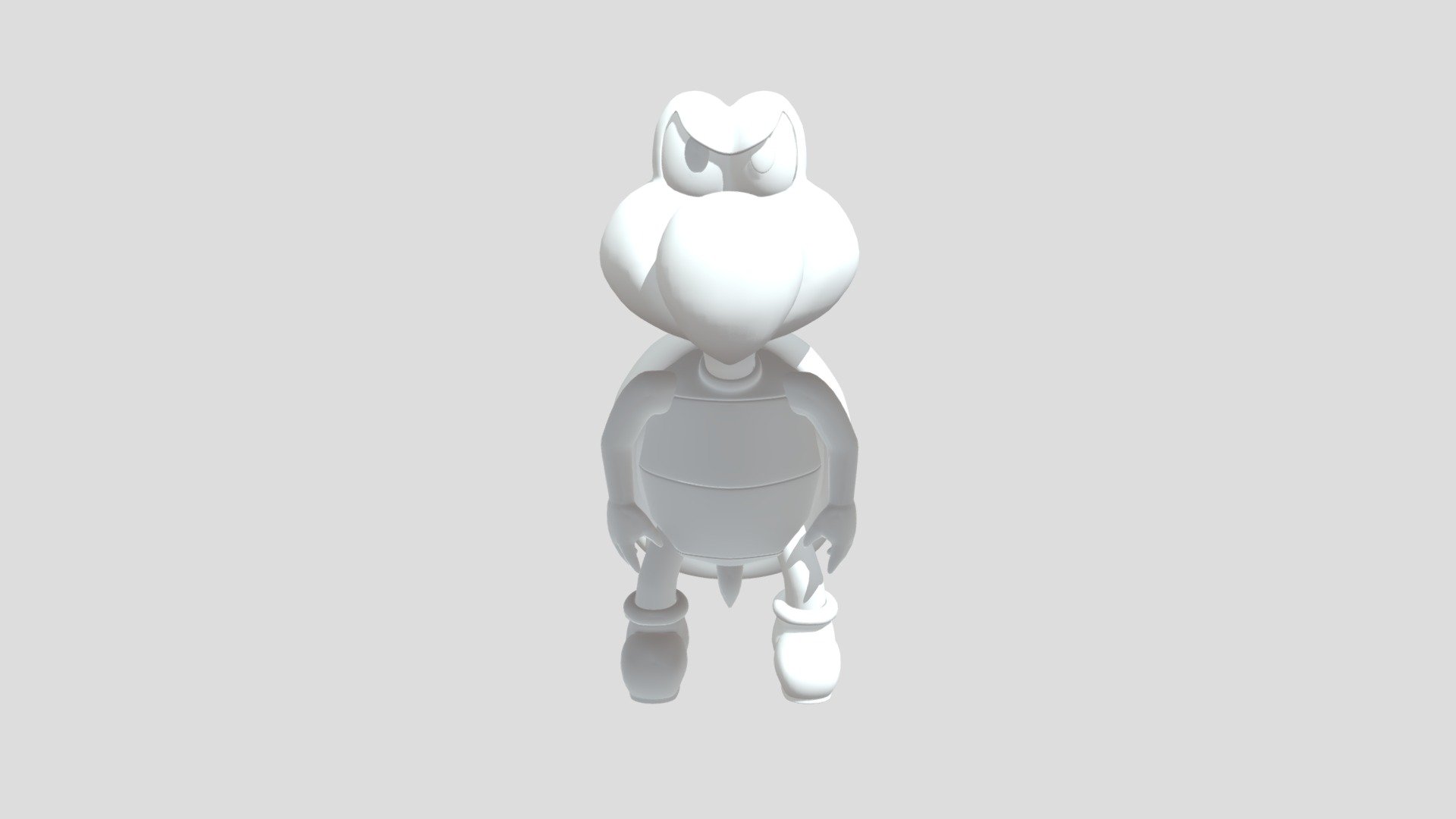 Turtle Mario - 3D model by cauhi [7343008] - Sketchfab