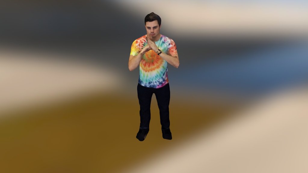 garrett standing - 3D model by BluEdge 3D (@justin.levitz) [7343dad ...