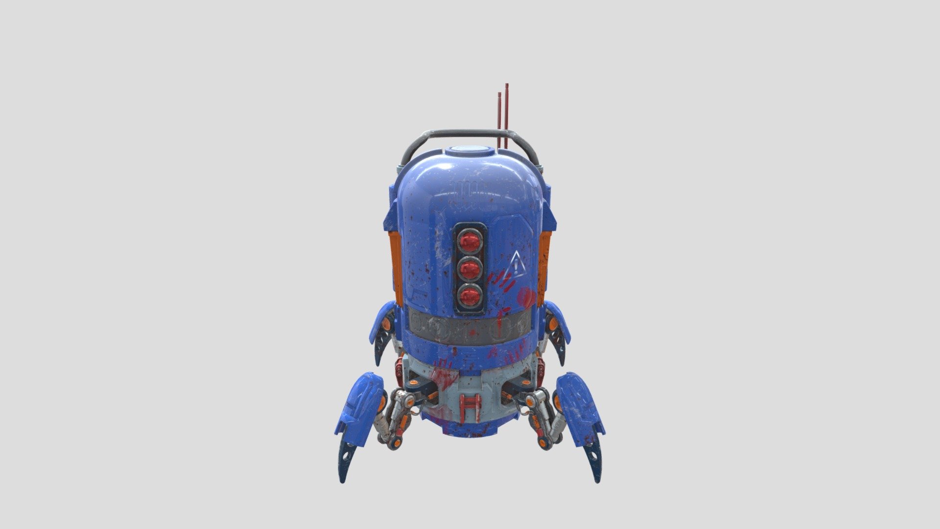 Spiderbot - 3D model by antoniazj [7345591] - Sketchfab