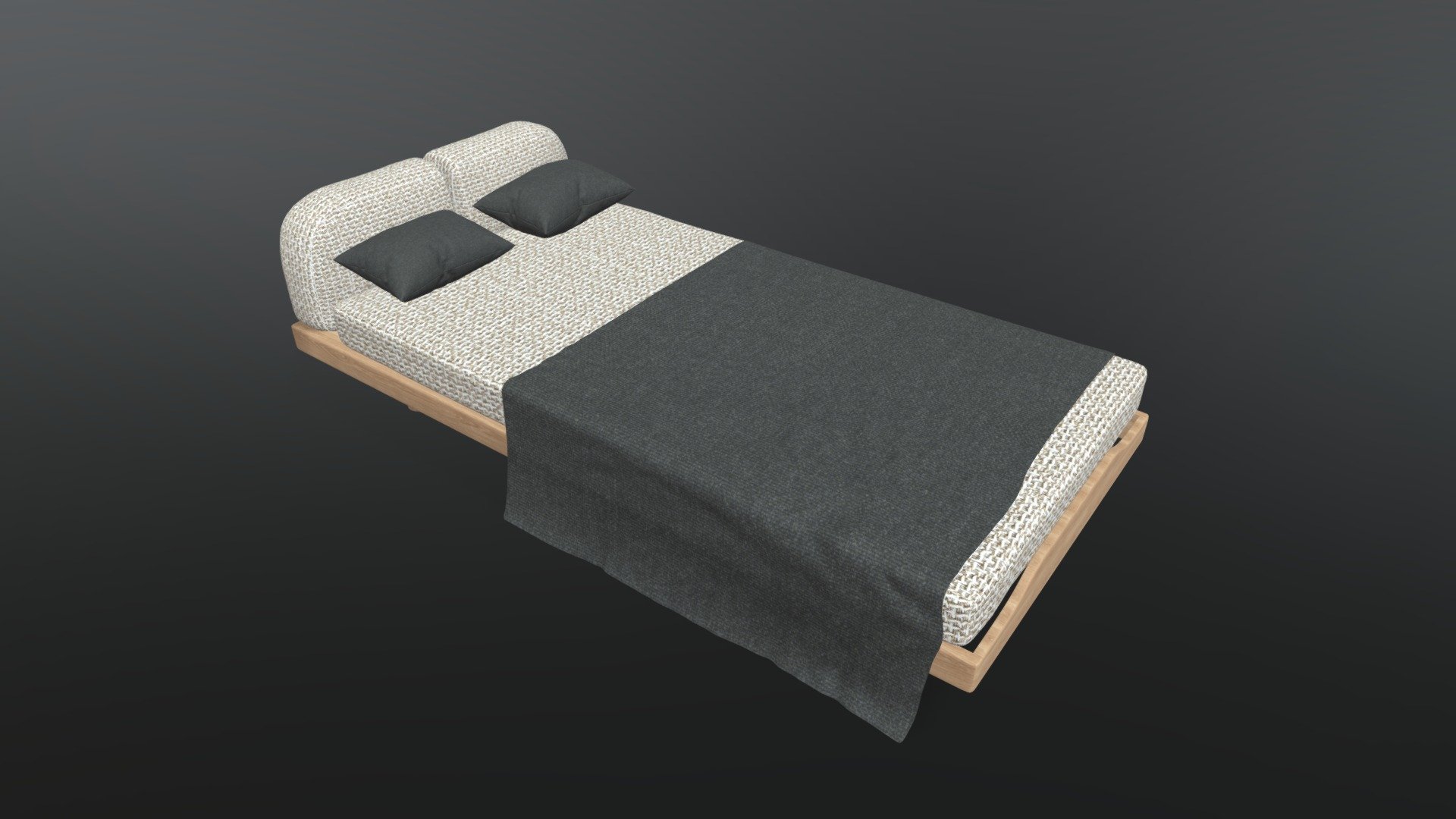 Eclair Bed - Download Free 3D model by mohamedhussien [7345d82] - Sketchfab