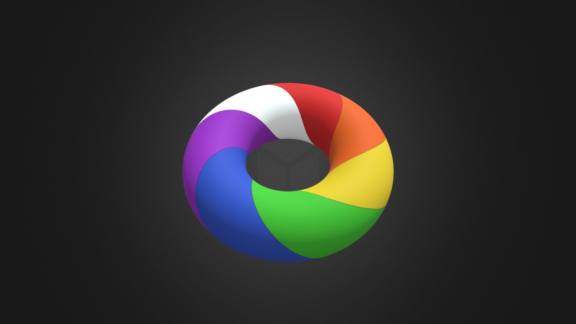Ungar-Leech Seven Coloration of the Torus - Download Free 3D model by ...