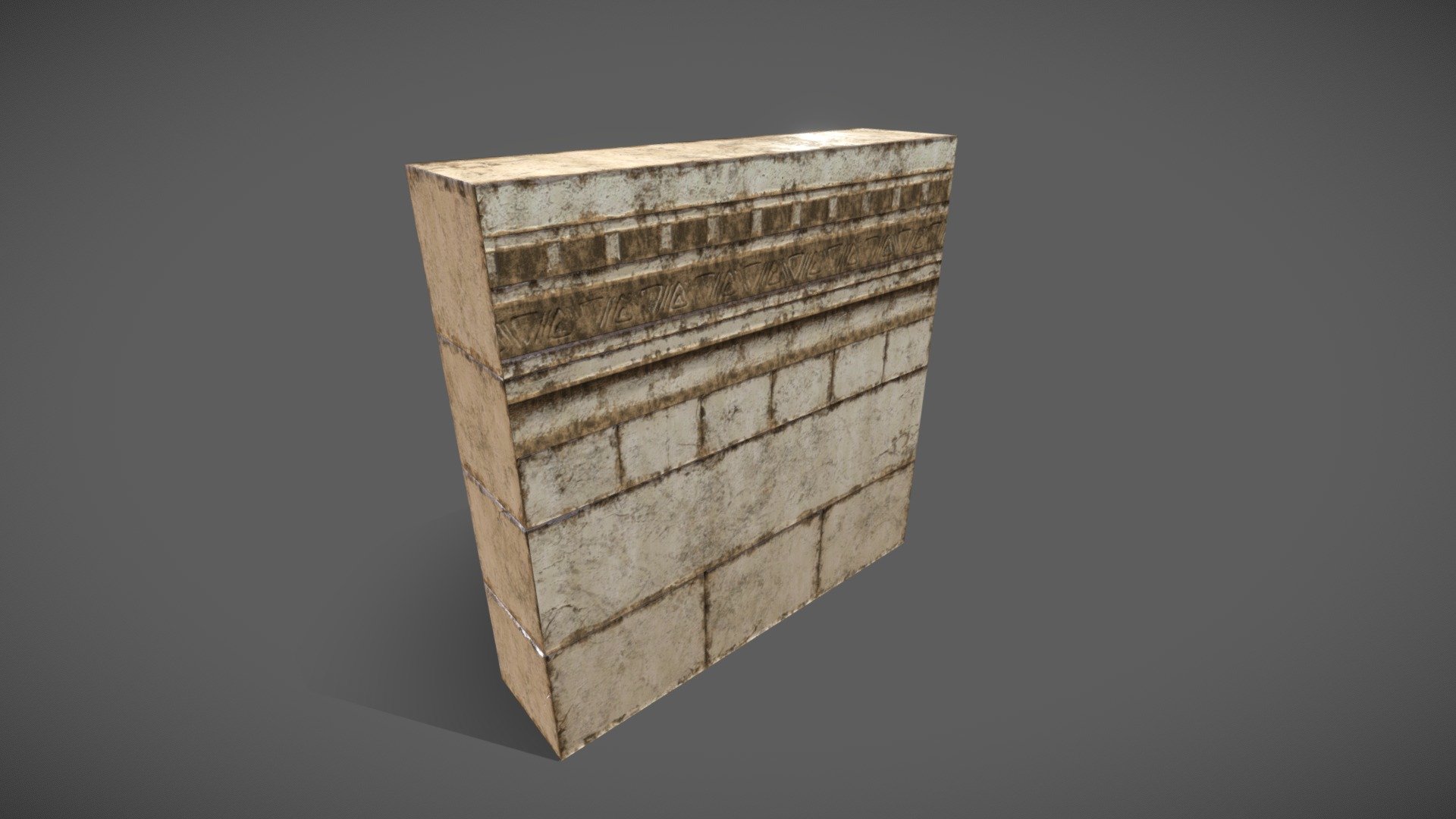 Aztec wall with trim - Download Free 3D model by kalimdorman [7346cca ...
