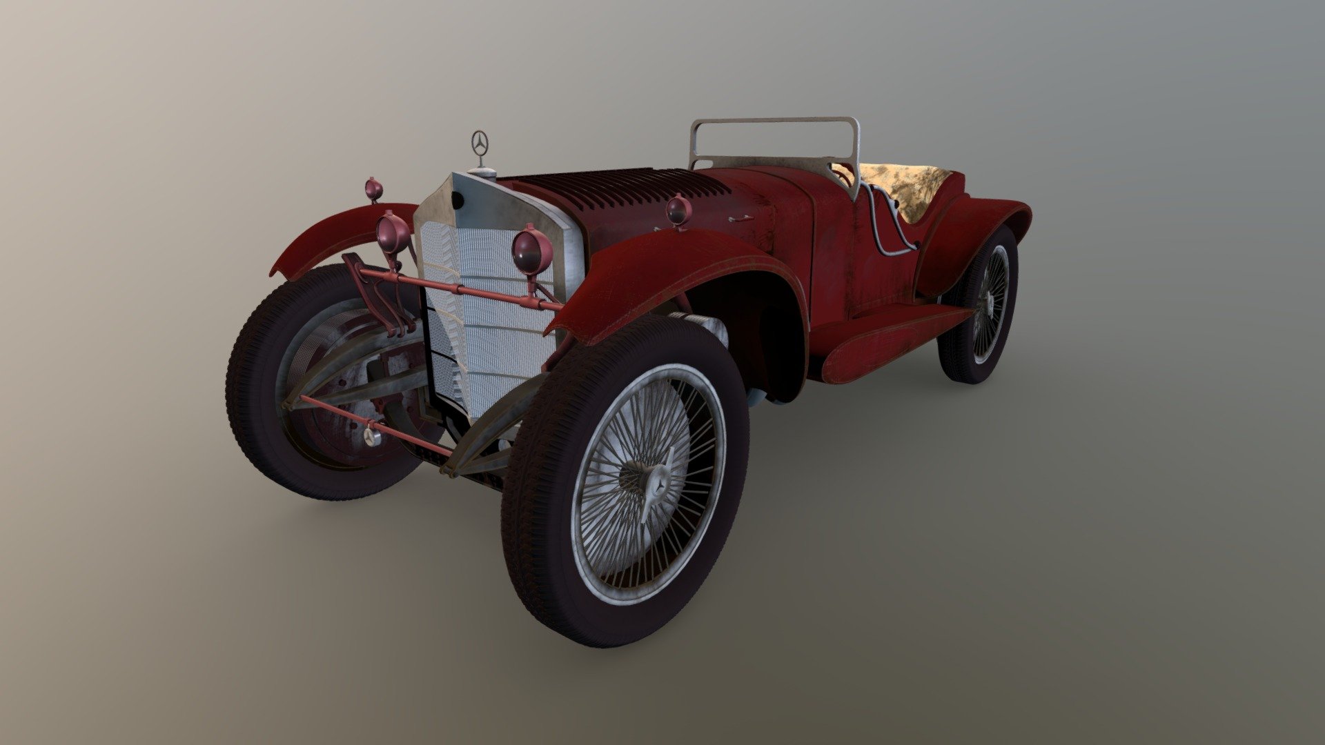 Mercedes Ssk - Buy Royalty Free 3D model by leon.m_g [73474d7 ...