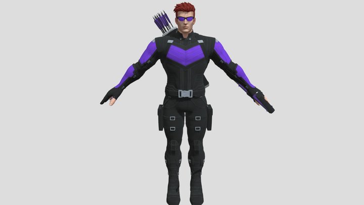 Hawkeye 3D models - Sketchfab