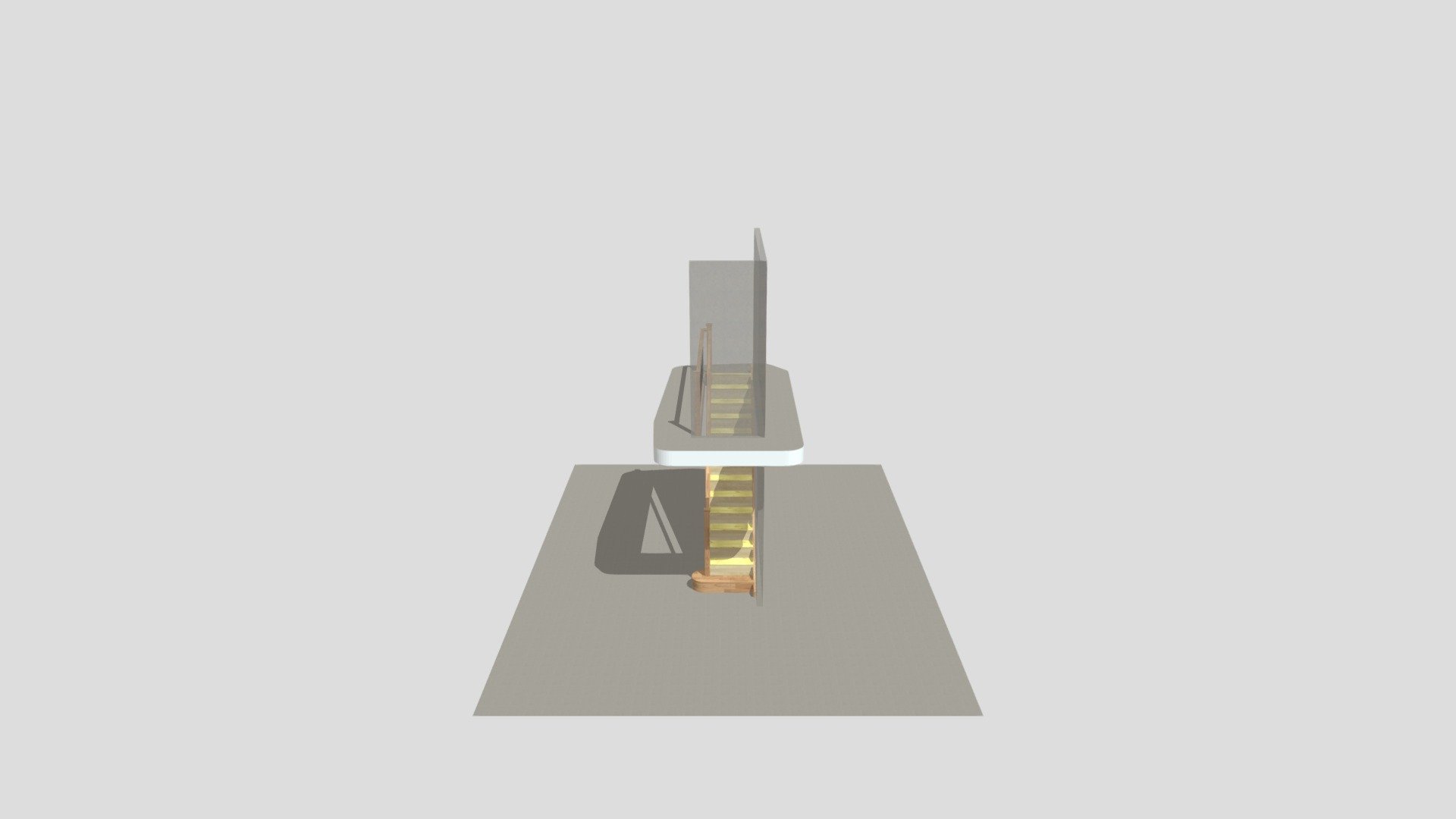 Hazel_Shack_Stair1 - Download Free 3D model by Alan Grice Staircase Co ...