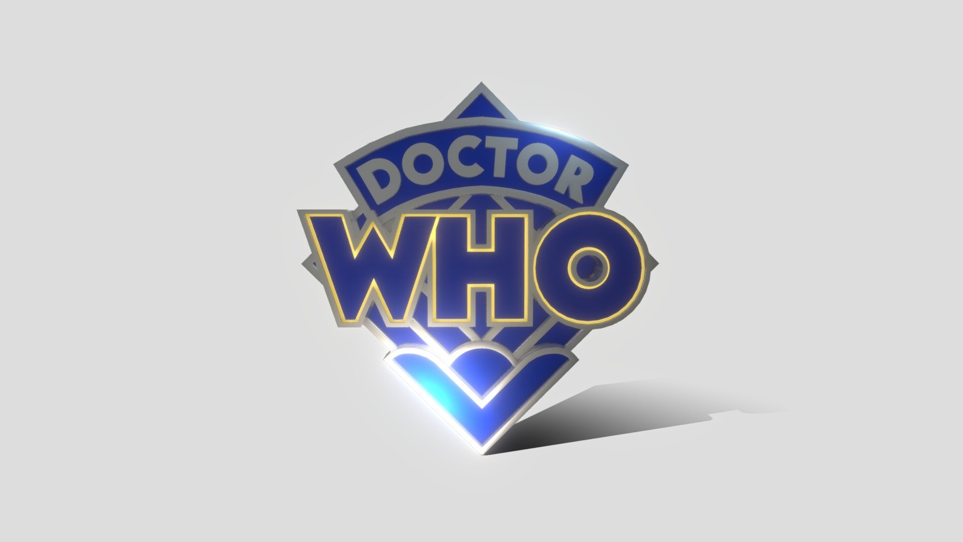 Doctor Who RTD2 Logo/Title Card V2 - Download Free 3D model by ...