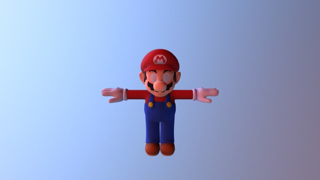 super mario - A 3D model collection by pedraw - Sketchfab