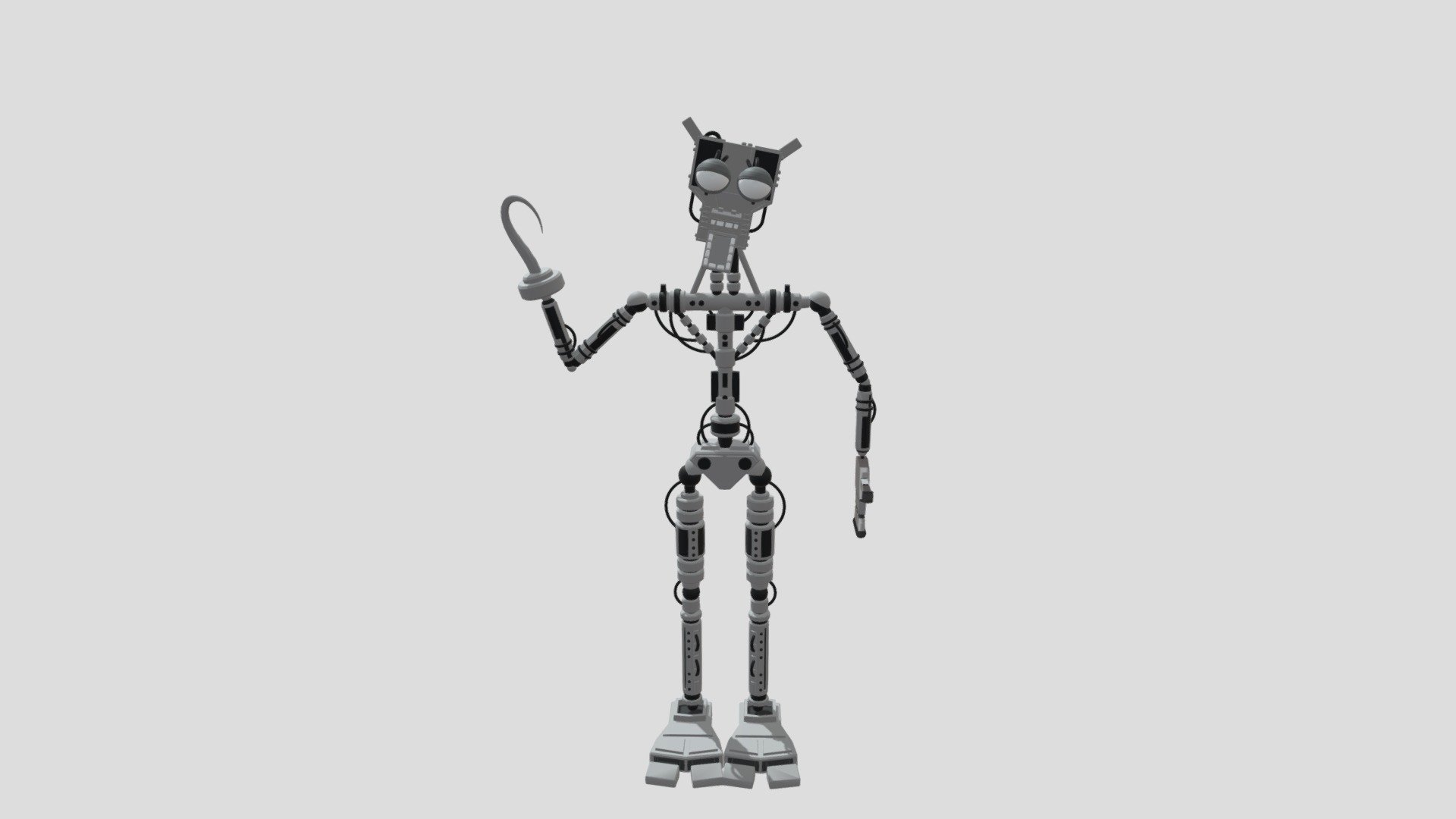 Foxy Endo Merch Pose - Download Free 3D model by dwall8611 [734bff5 ...
