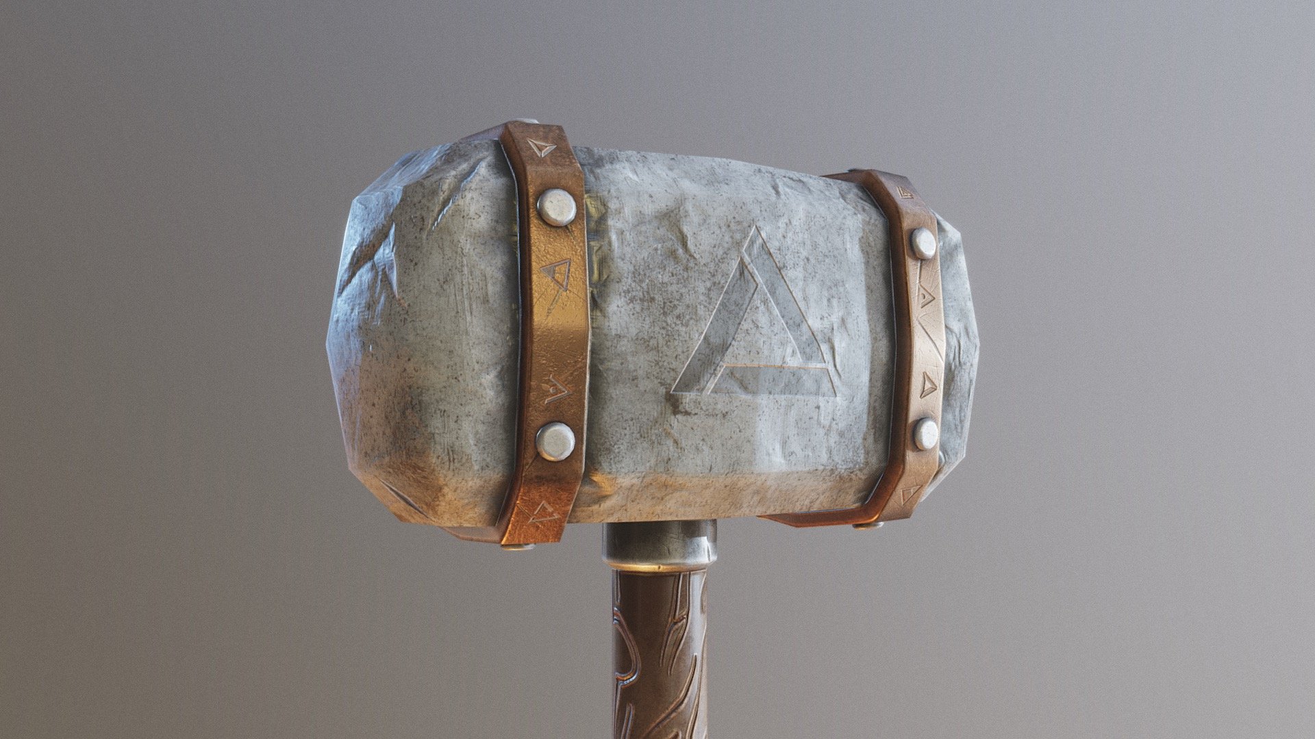 Hammer "Rock Crusher" - Download Free 3D model by gideonvaite [734f0fc ...