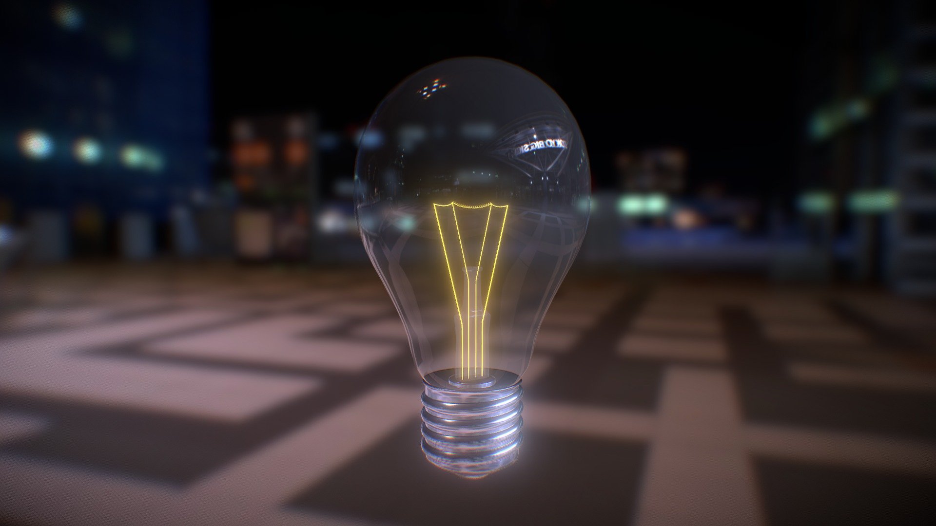 lightbulb - 3D model by AniedamSzy [7350859] - Sketchfab