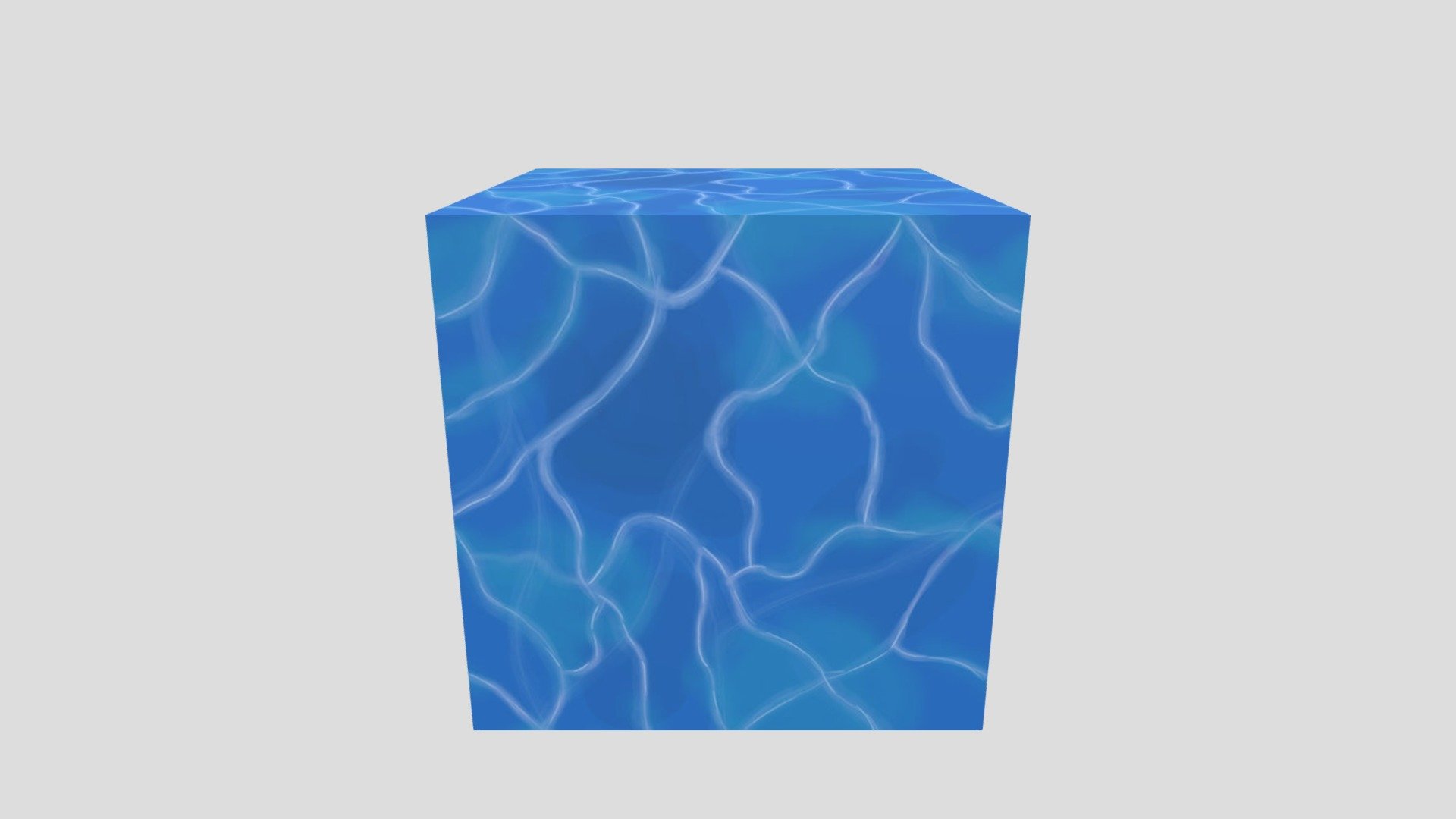 Cube_water - 3D model by SamBrandin [7351ac5] - Sketchfab