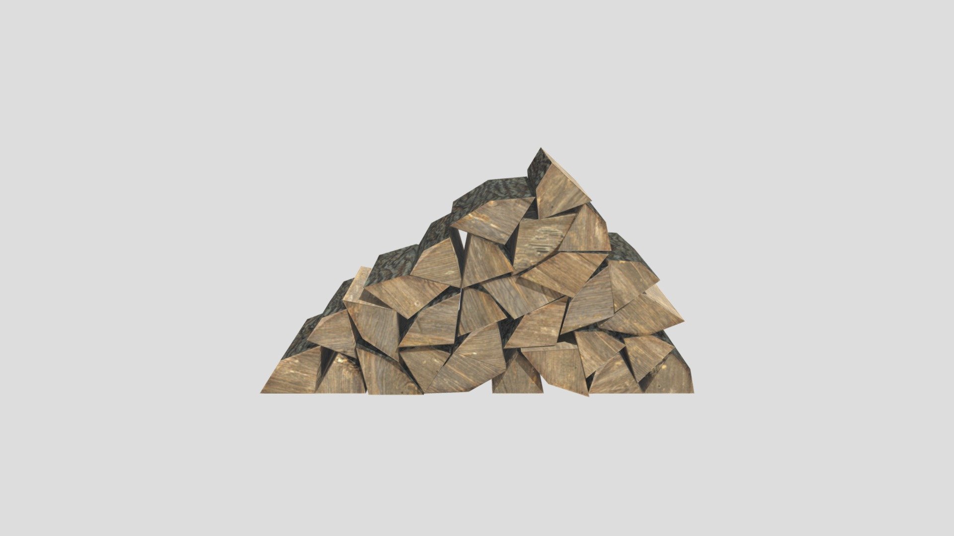 Chopped Wood Pile - 3D model by clonaz [7351d4f] - Sketchfab