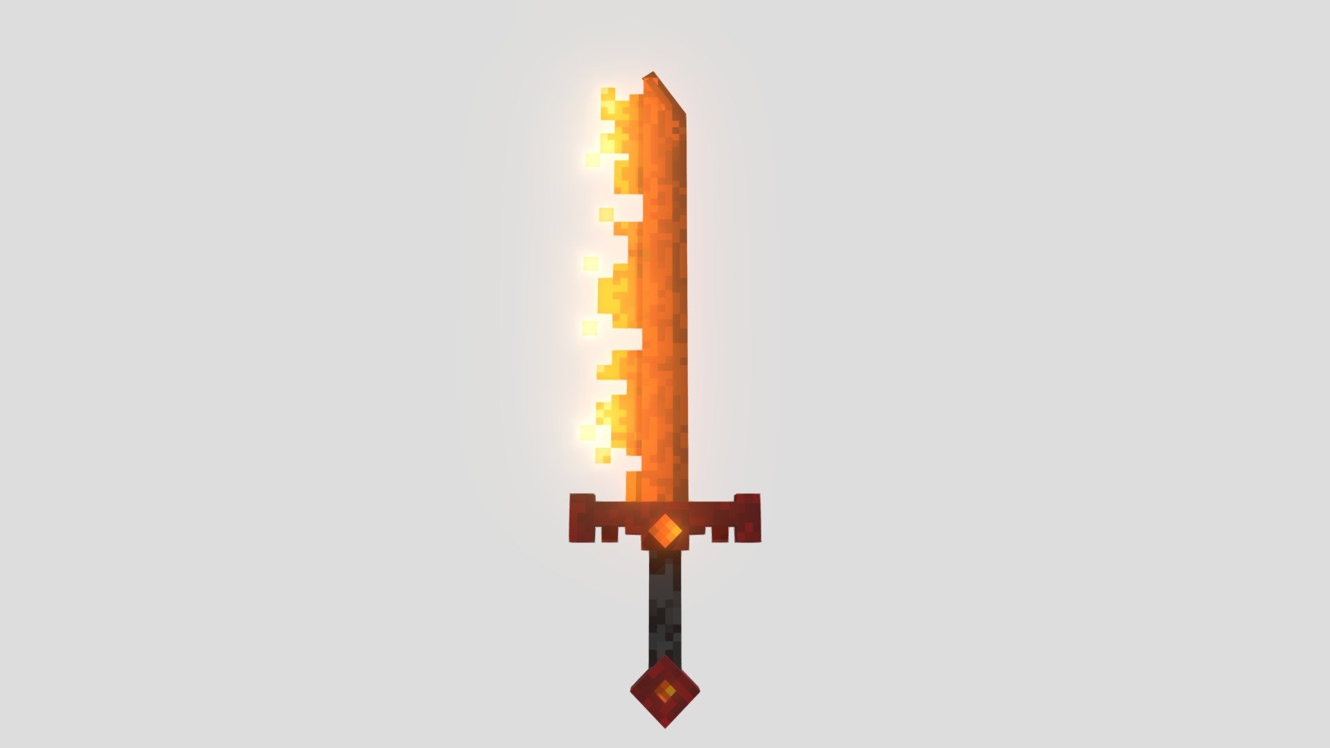 FireSword - Download Free 3D model by Matt Alexander (@Matt-Alexander ...