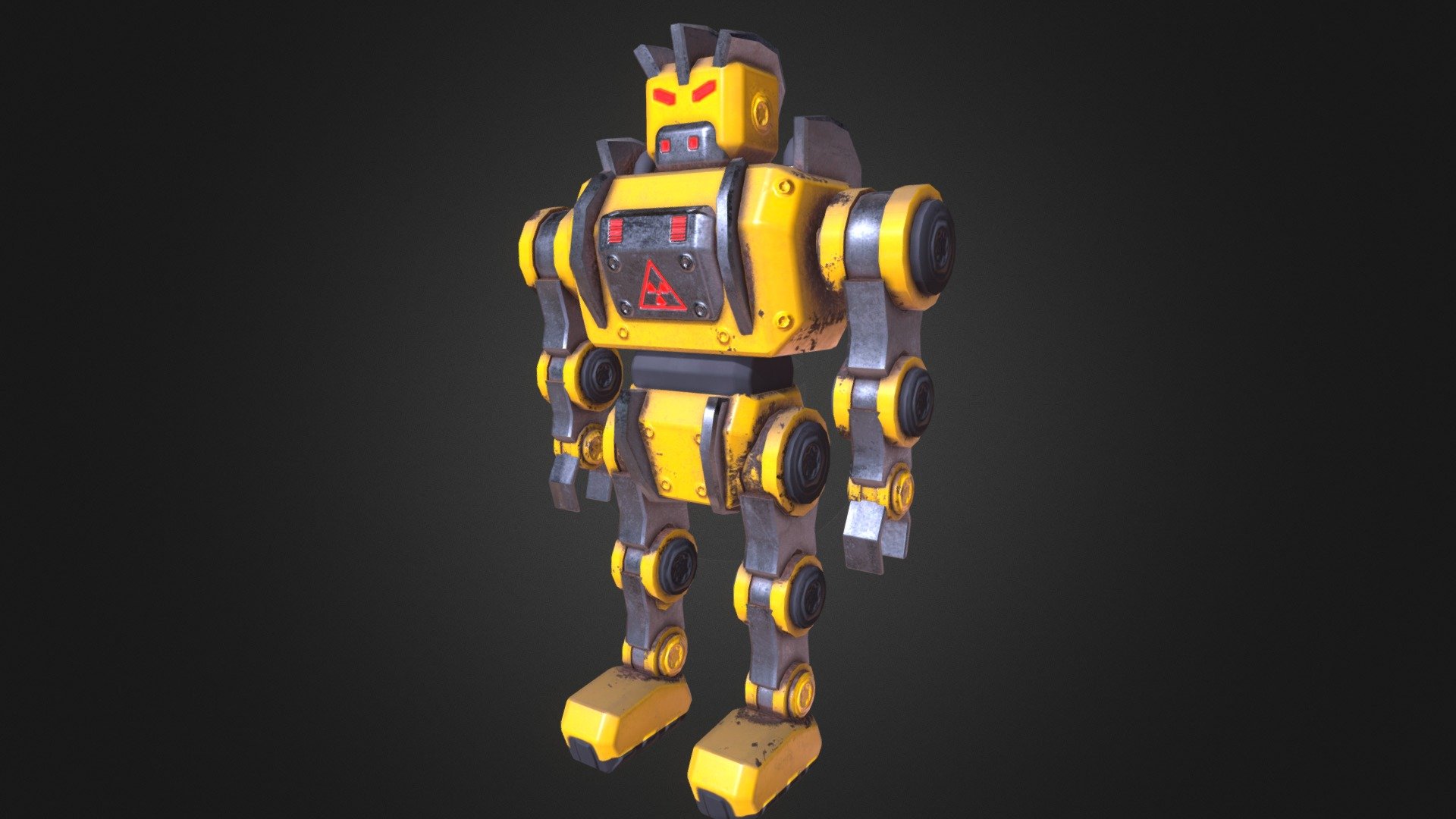Stupid Robot - 3D model by h.hanbali [7352ddc] - Sketchfab