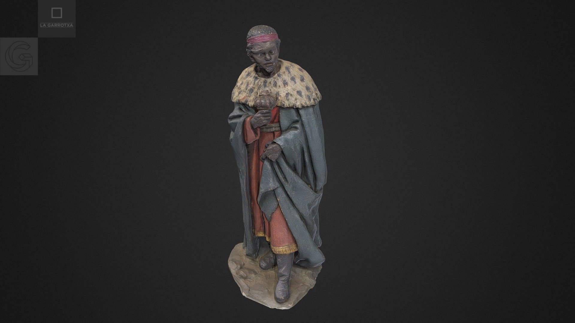 Biblical Wise Magus Balthazar by Peter Farell | Download free STL model ...