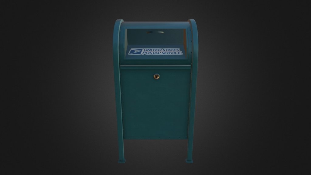 United States Postal Service New - 3D model by Stefan Vermeulen ...