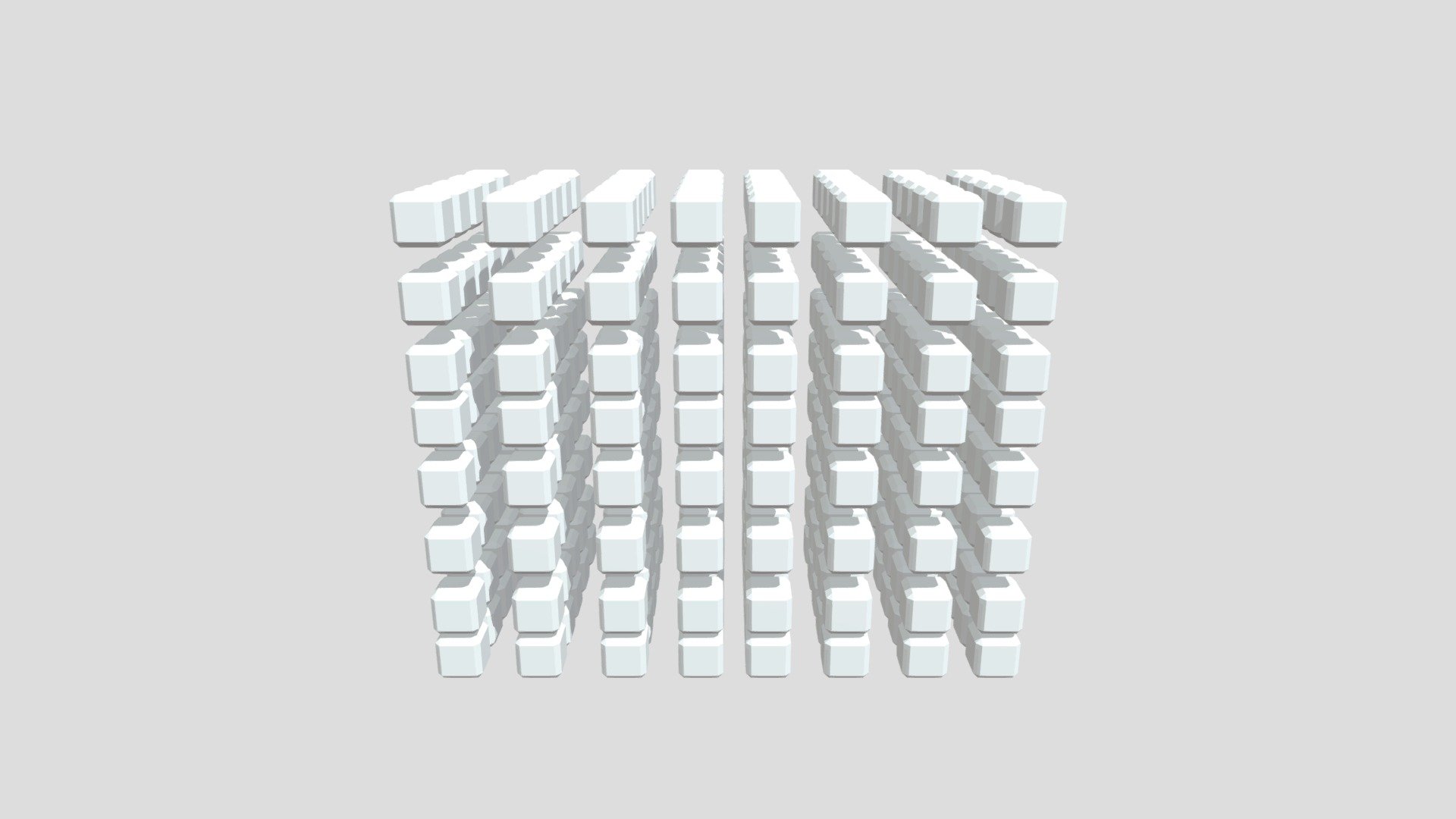320 Beveled Cubes - Download Free 3D model by chirthree (@threecher ...