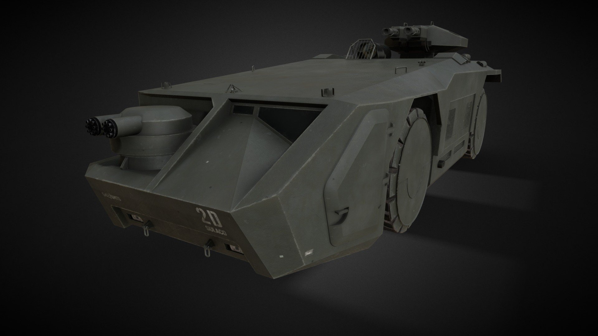 APC M577 (Aliens) - 3D model by BAA Design (@baa_design) [73542d5 ...