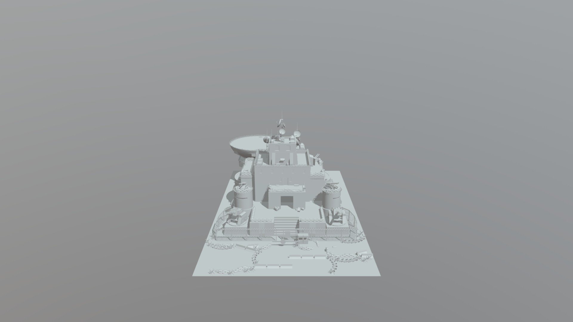 Military Base - 3D model by Ankush Ganjre (@ankushganjre) [73546b3 ...