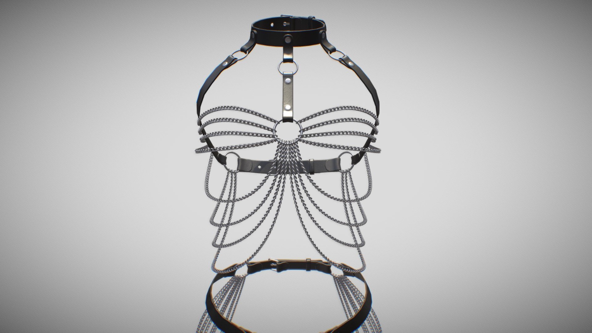 Chain Harness - Buy Royalty Free 3D model by DeepDown [7354813 ...