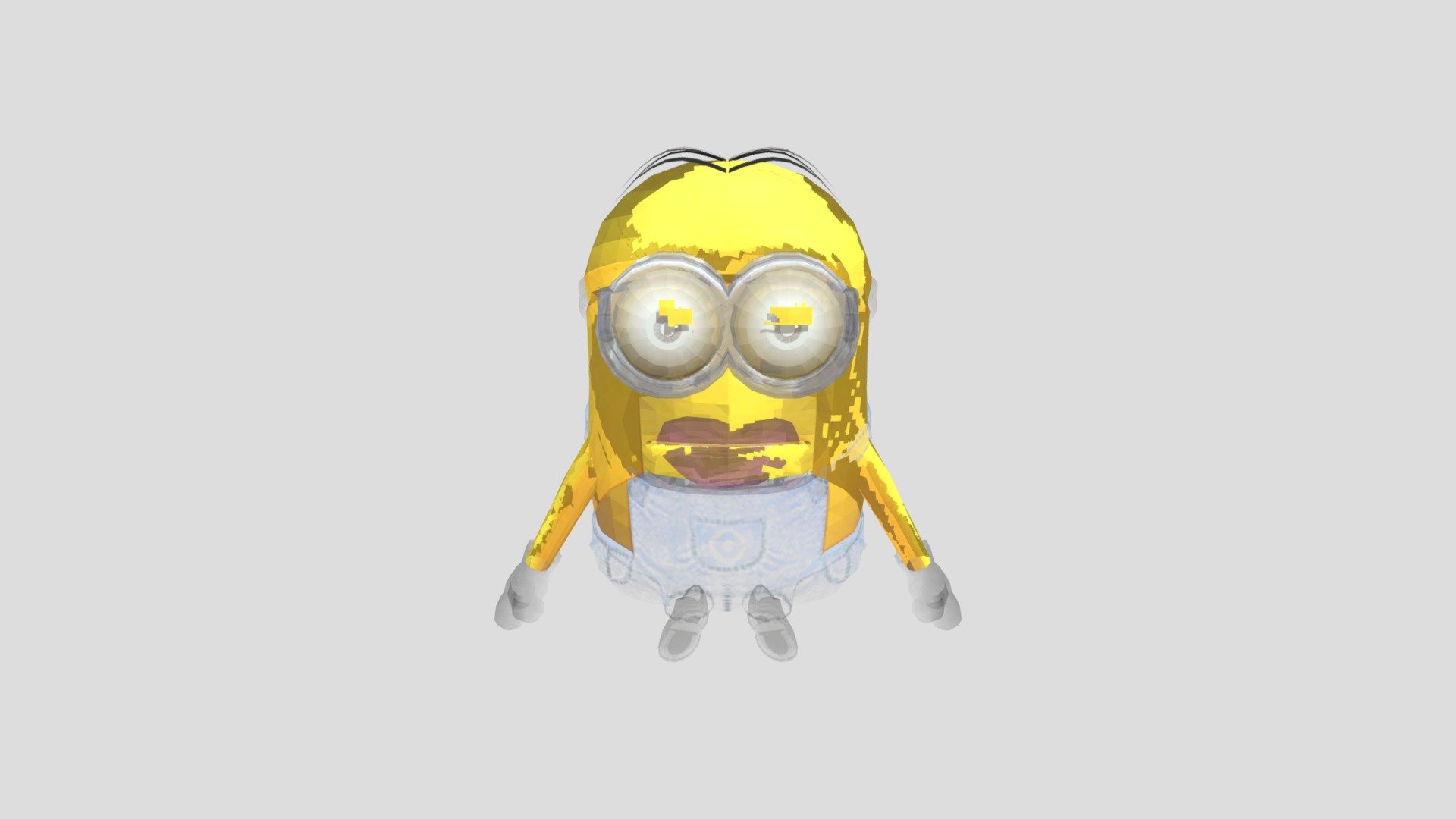 Mobile - Despicable Me Minion Rush - Dave - Download Free 3D model by ...