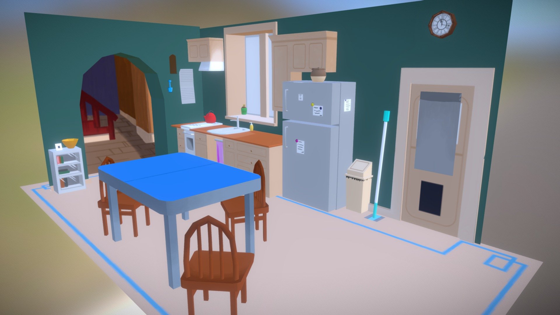 Scene - 3D model by hulily8404 [73568d3] - Sketchfab