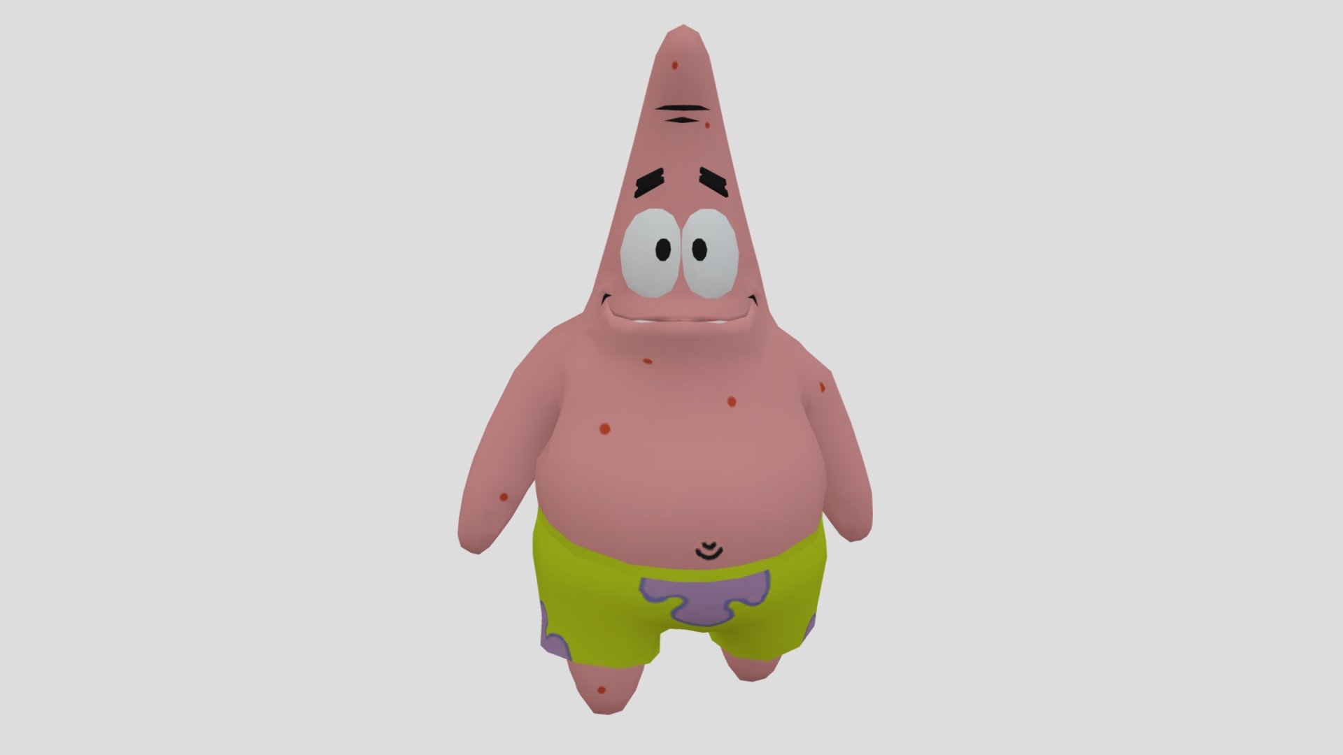 BFBB - Patrick Idle Animation - Download Free 3D model by SMF Features ...