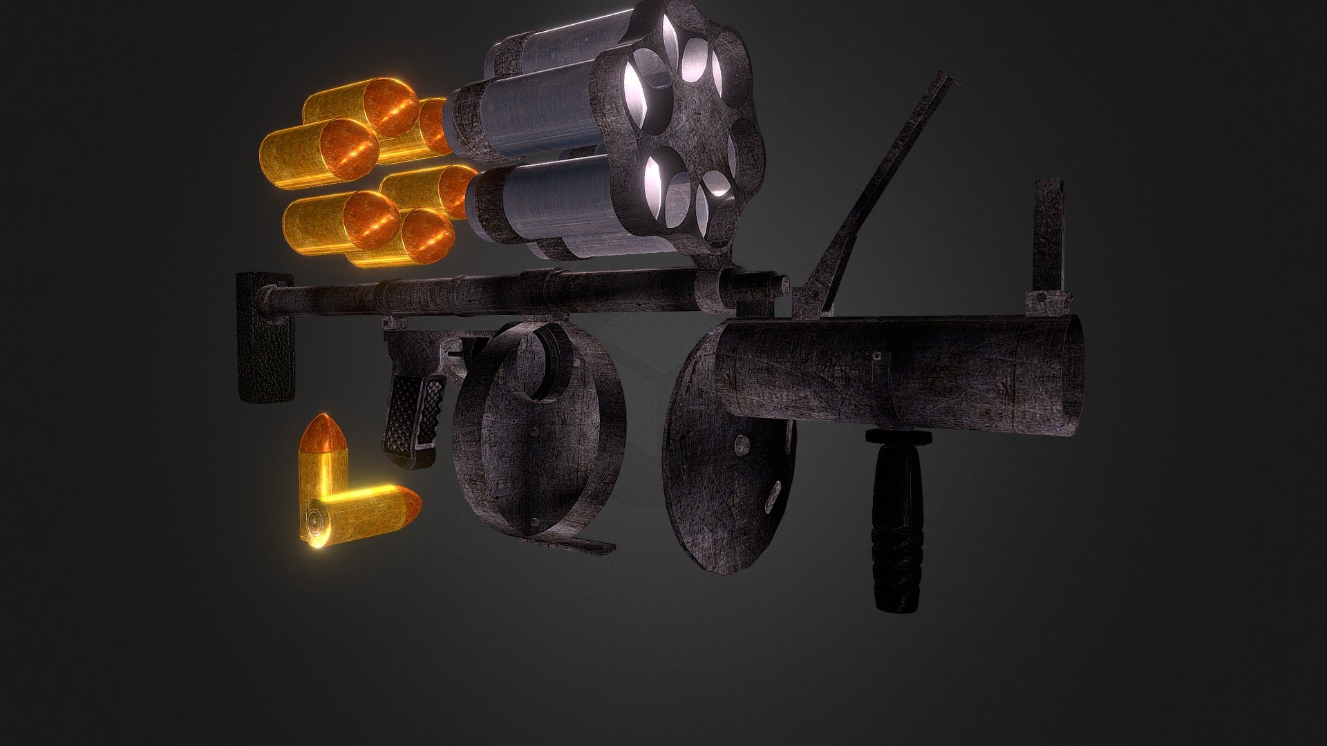 Grenade Launcher Animation - Buy Royalty Free 3D model by pinotoon ...