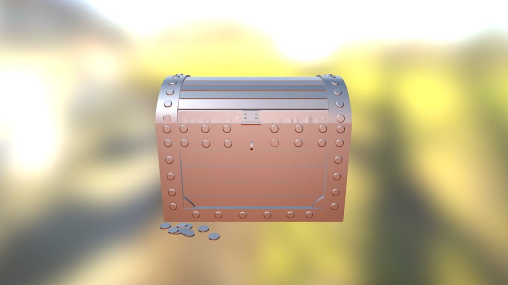 Easy Treasure Chest - 3D model by thelimitofepic [735bd7a] - Sketchfab