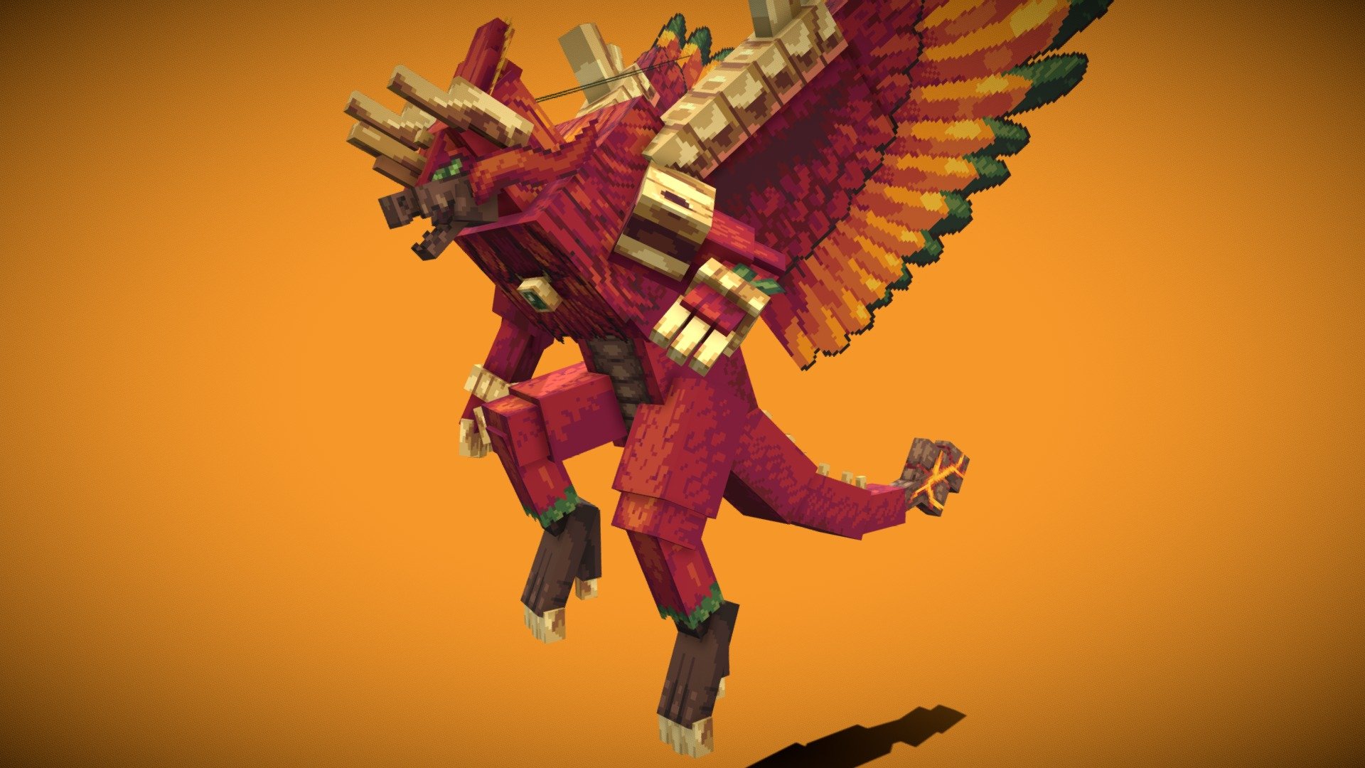 Yharon - 3D model by Swiffʊr (@swiff_r) [735ce82] - Sketchfab