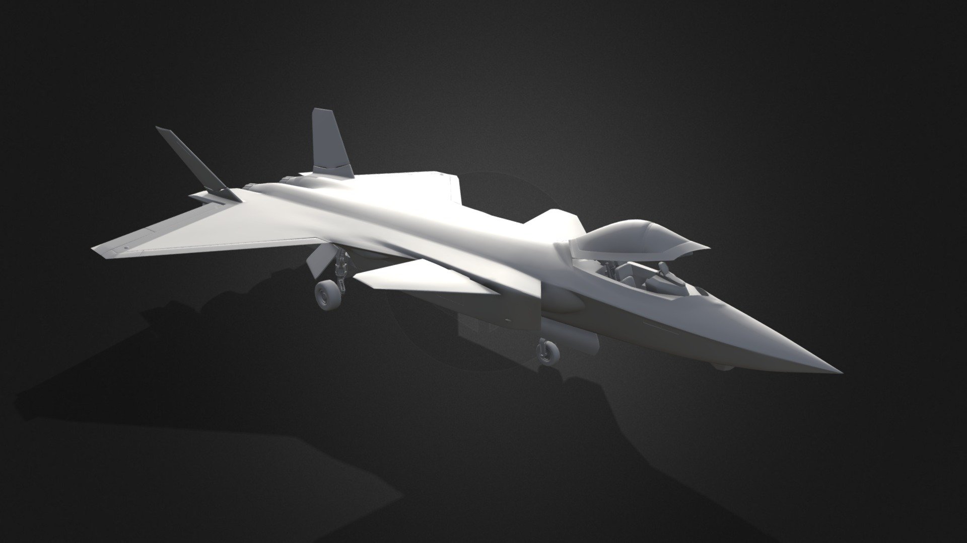 Chengdu J-20 fighter - Download Free 3D model by Miopass [735da22 ...