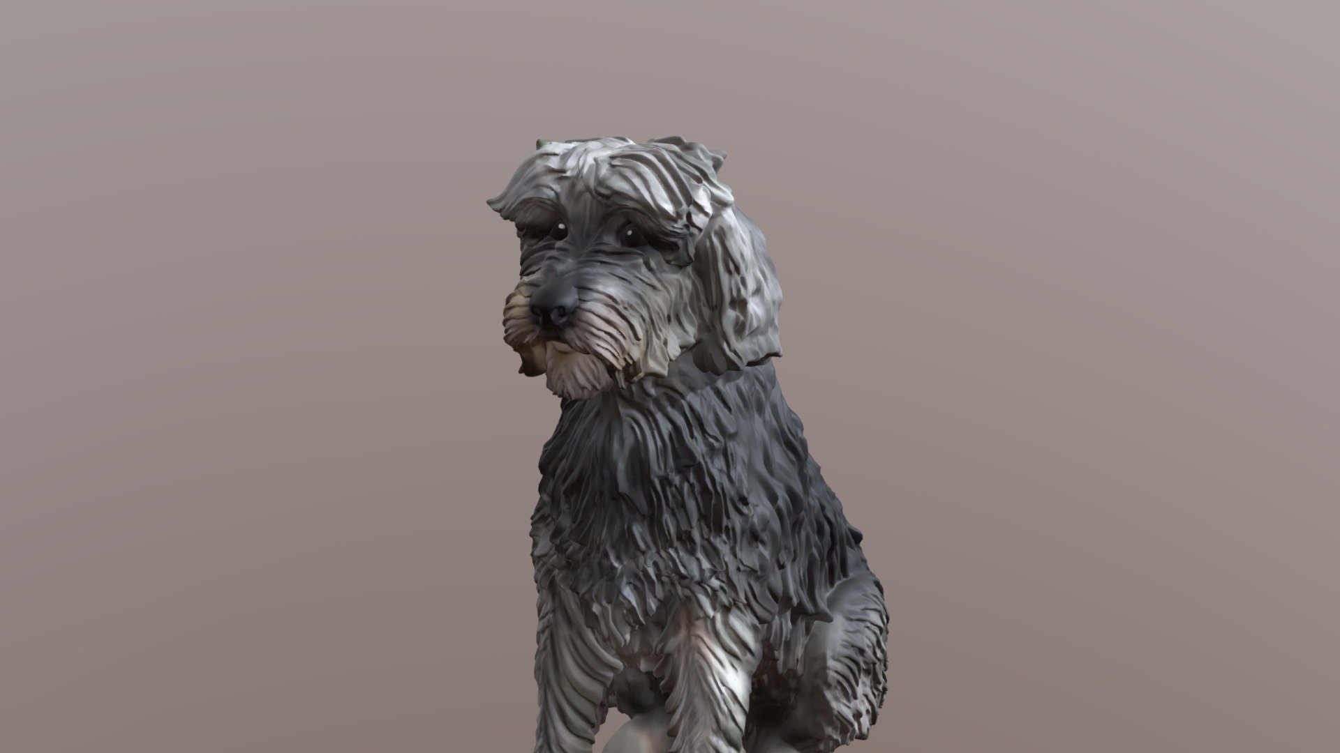 1902012- Bonzo - 3D model by Arty Lobster - Pet Sculptures Made Simple ...